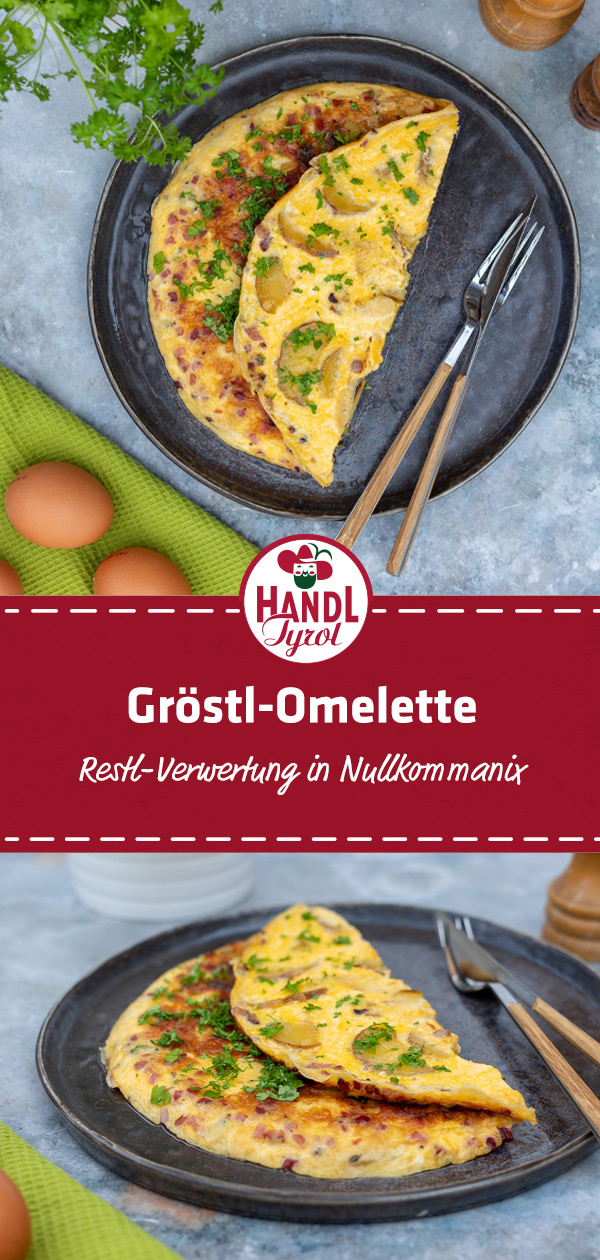 Gröstl-Omelette mit Speckwürfel - HANDL TYROL