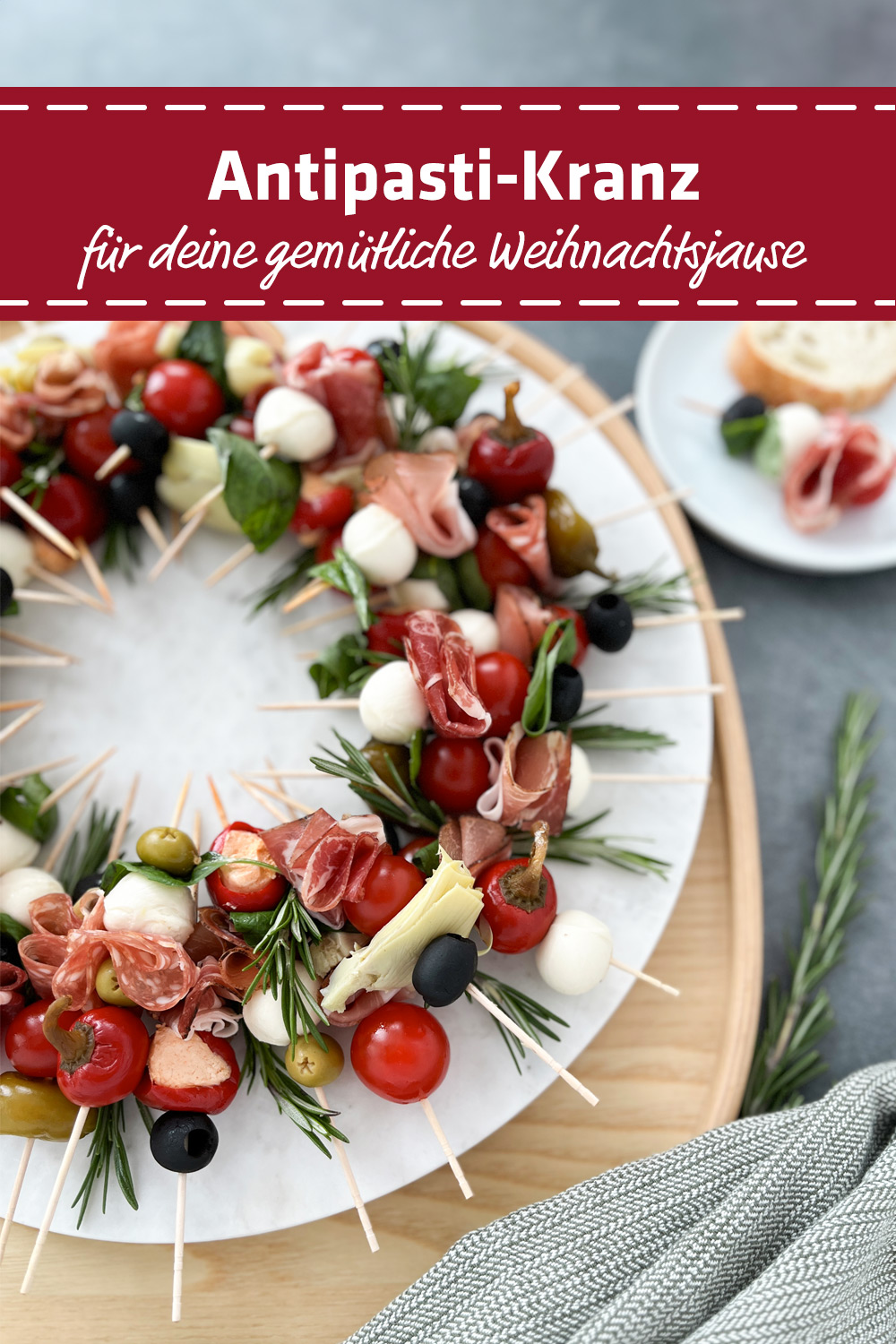 Antipasti Kranz mit Tiroler Spezialitäten - HANDL TYROL